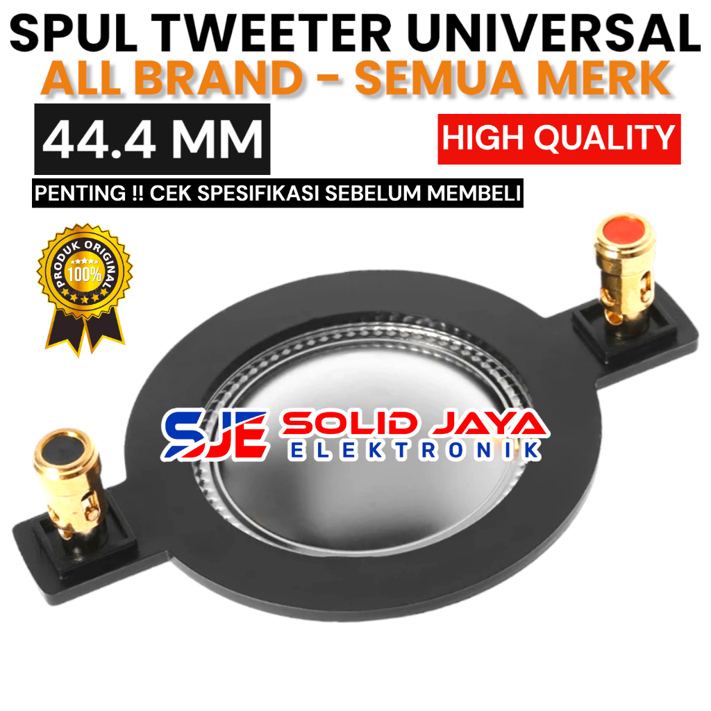 Jual SPUL SPULL TWITTER TWITER 44.4 MM 44,4 RECONE KIT VOICE COIL SPOL ...