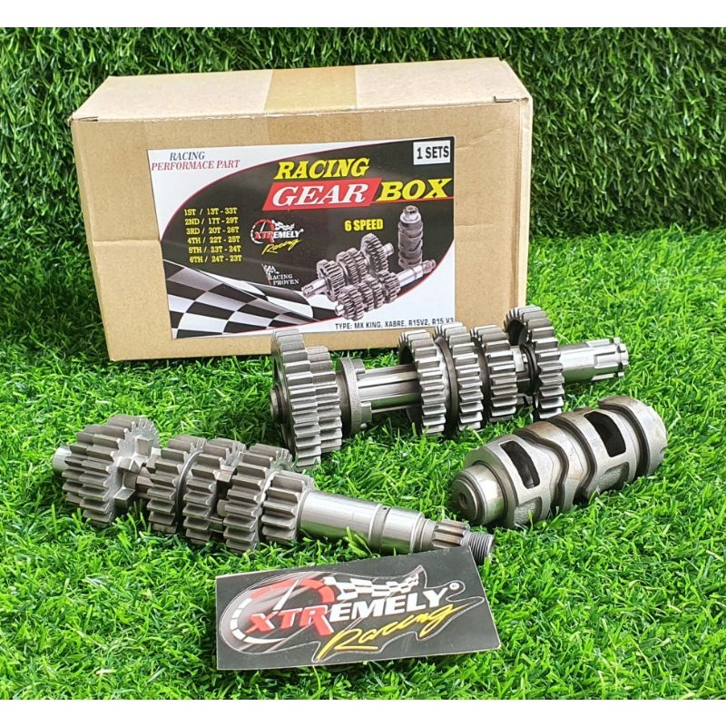 Jual GEAR BOX (GIGI RASIO) MX KING / XABER / R15 V2 / NVA 6 SPEED ...