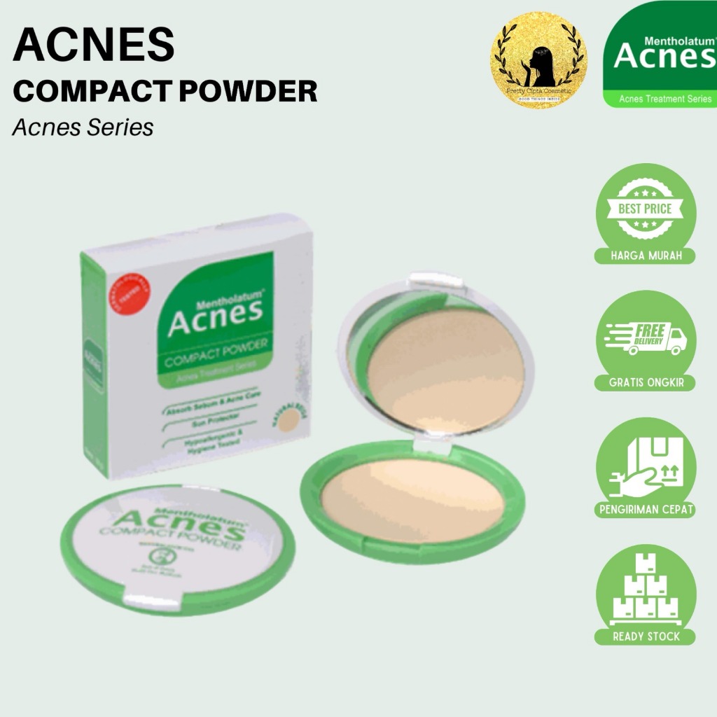 Jual Acnes Compact Powder 14g ( Natural Beige/Sweetie Honey ) | Shopee ...