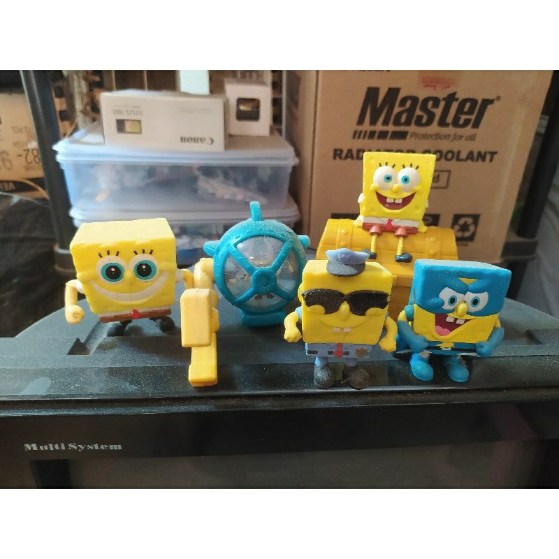 Jual Figure Spongebob and Friends Mainan McD | Shopee Indonesia
