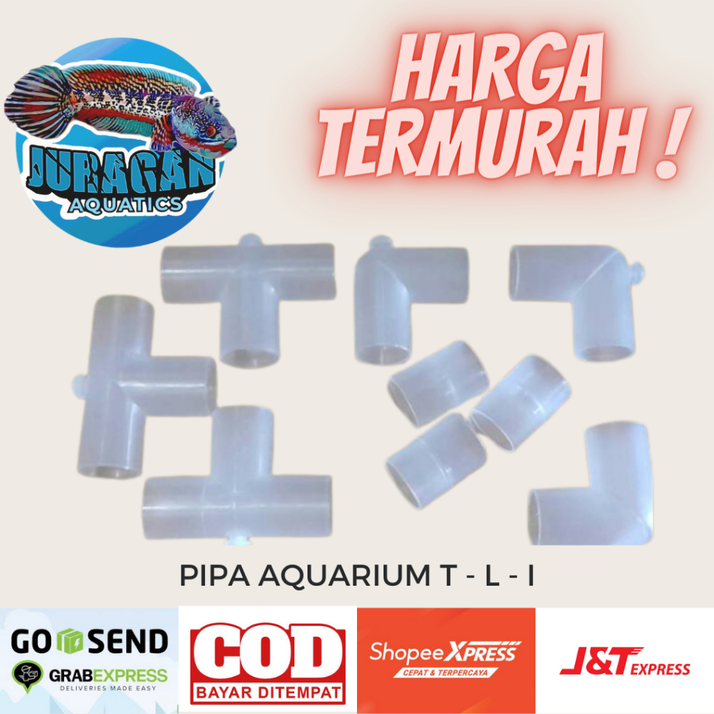 Jual Pipa Bening Aquairum - Pipa L - Pipa T - Pipa I - Pipa Knee - Pipa ...