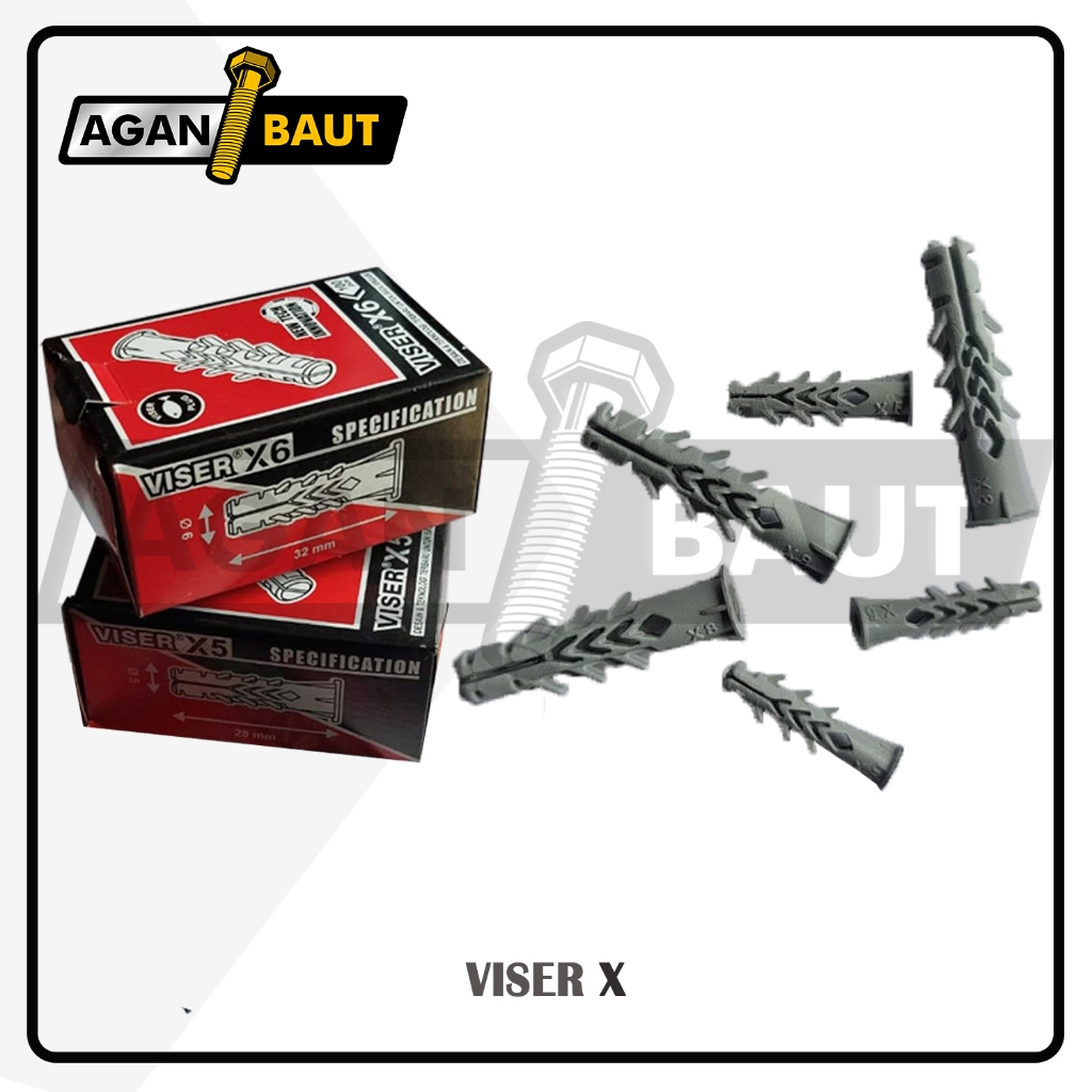 Jual [PER 25 PCS] VISER PLUG X8 | Shopee Indonesia