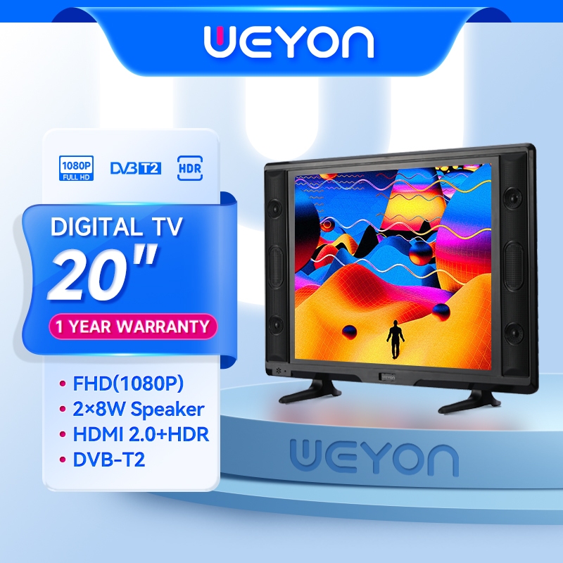 Jual Weyon TV LED Digital 20 Inch Televisi LED Murah DVB T2 | Shopee ...