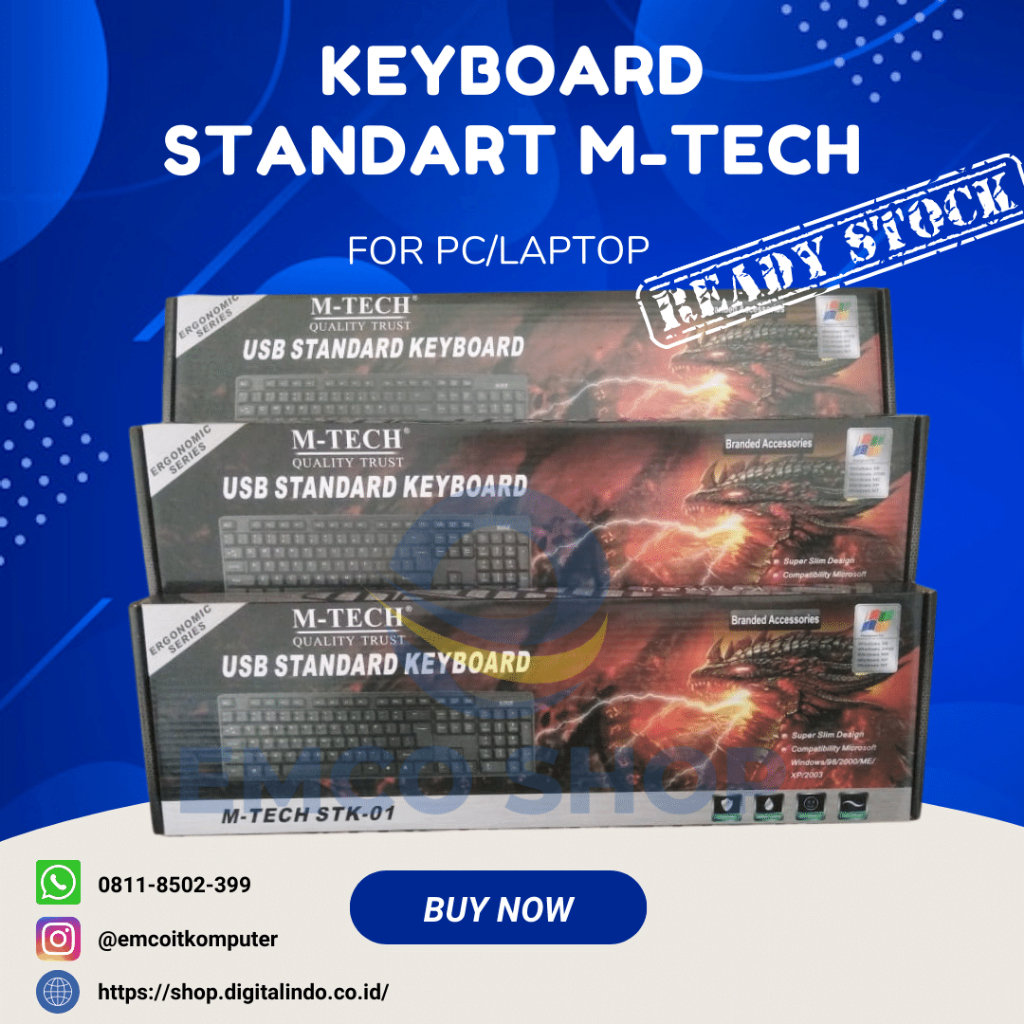 Jual Keyboard USB STK-01 M-TECH Standar | Shopee Indonesia