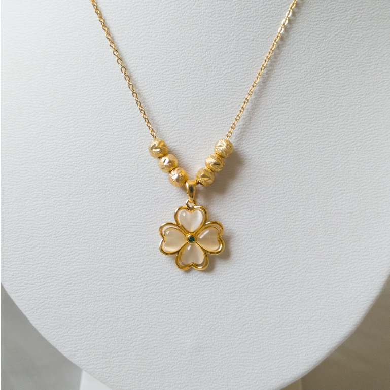 Jual Meimai.Co Kalung Liontin Gold Flower -K52- Kalung Wanita Liontin ...