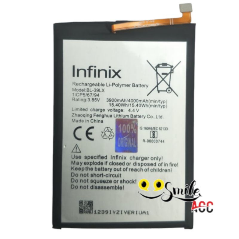 Jual Baterai Infinix Smart 4 Smart 4C S5 Lite X652 X625B X653 X653C ...