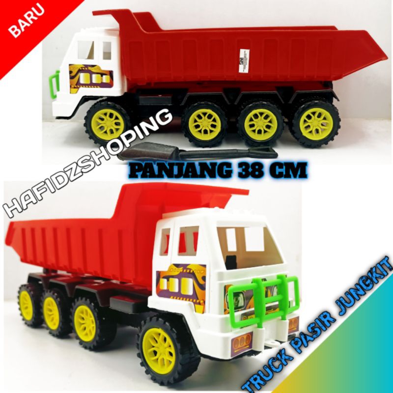 Jual Dump Truck 8 Roda Mainan Mobil Truk Pasir Jungkit | Shopee Indonesia