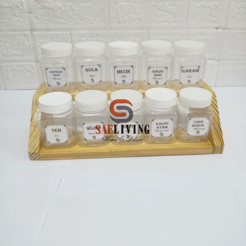 Jual RAK SUSUN TANGGA 2 TINGKAT 30 CM FREE TOPLES DAN STICKER | RAK ...