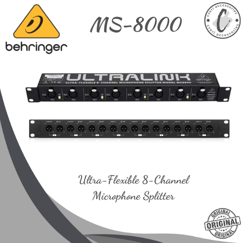 Jual Behringer Ultralink MS8000 8-Channel Microphone Splitter Ori MS-8000 | Shopee Indonesia