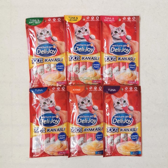 Jual DELIJOY CREAMY SNACK ALL VARIANS | Shopee Indonesia