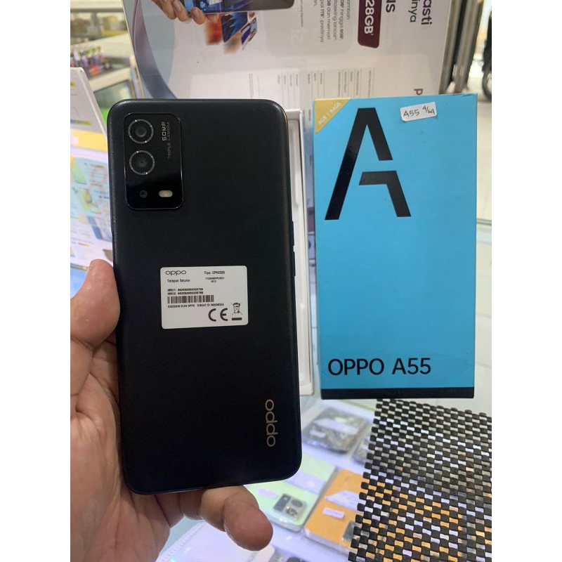 Jual Oppo A55 4/64 Unit Second | Shopee Indonesia