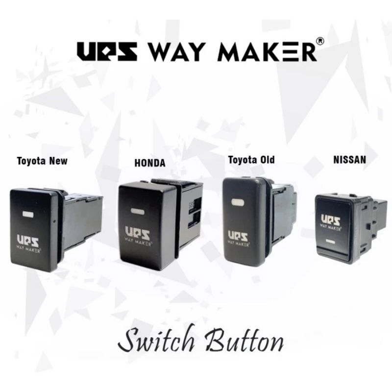 Jual SAKLAR SWITCH LAMPU FOGLAMP UPS WAYMAKER | Shopee Indonesia