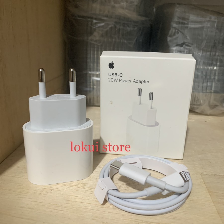 Jual Adaptor Charger Iphone 20W Fast Charging Usb Type C to Lightning ...