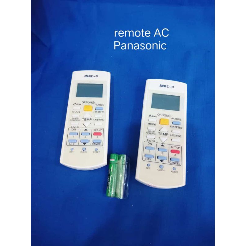 Jual Remote AC LG, sharp, aqua, panasonic, multi bonus baterai Batam ...