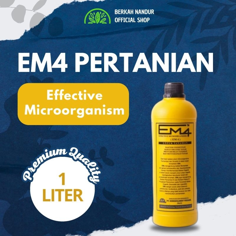 Jual ORIGINAL Em 4 / EM4 Pertanian Decomposer Pengurai Dekomposer ...