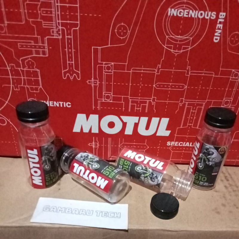 Jual (10PCS )BOTOL OLI MOTUL 510 2T 100ML | Shopee Indonesia