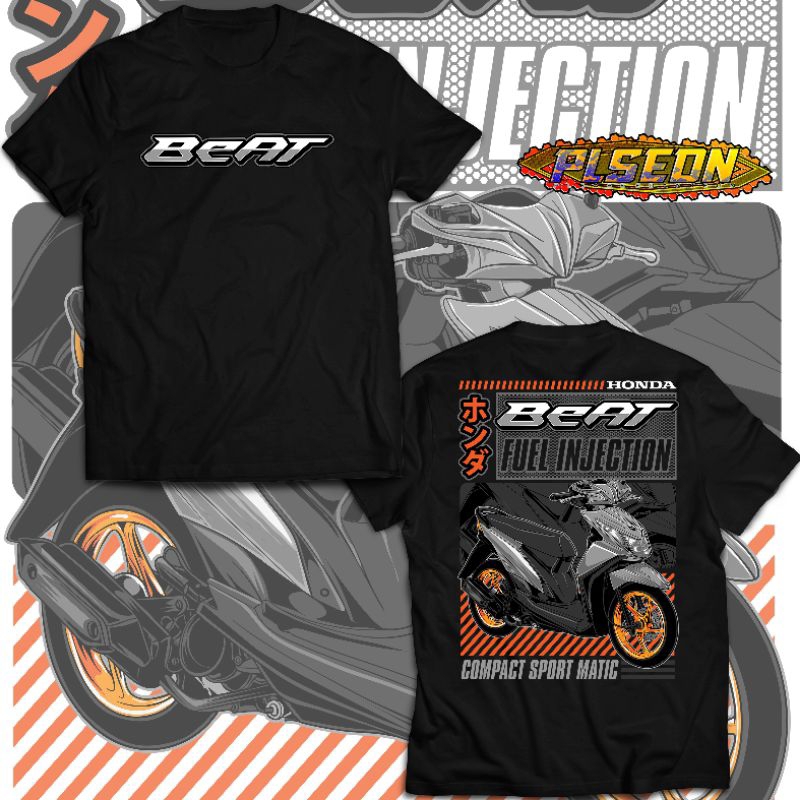Jual Kaos sablon motor fazzio, Honda c 70, beat, fizr | Shopee Indonesia