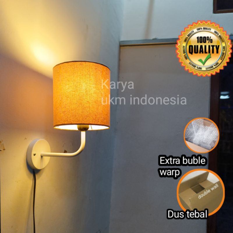 Jual Lampu tidur Dinding // lamu tidur Tempel // lampu kamar dinding ...