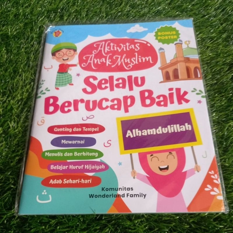 Jual BUKU AKTIVITAS ANAK MUSLIM SELALU BERUCAP BAIK ALHAMDULILAH ...