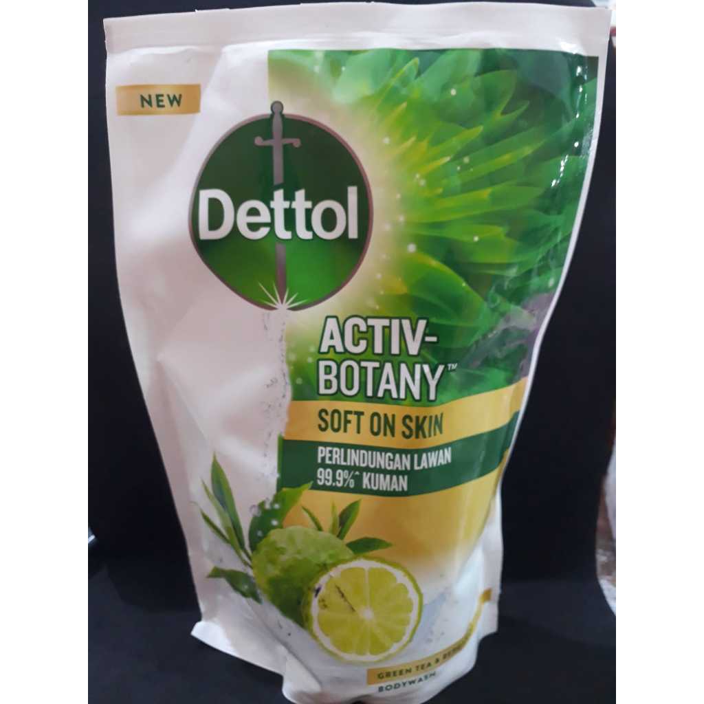 Jual DETTOL BODYWASH ACTIV - BOTANY SOFT ON SKIN GREEN TEA & BERGAMOT ...
