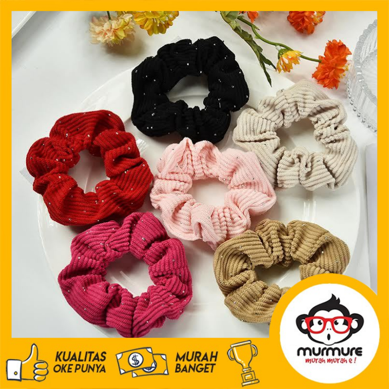 Jual MURMURE.ID | IKAT RAMBUT BLINK BLINK SIMPLE / SCRUNCHIE BULU BLINK ...
