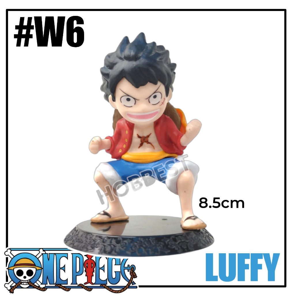Jual Action Figure ONE PIECE CHIBI satuan - Miniatur Topper Kue ...
