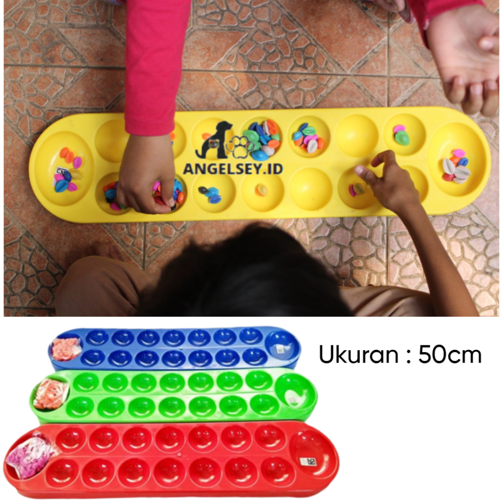 Jual Mainan Tradisional Jadul Congklak/Dakon Plastik 50CM | Shopee ...