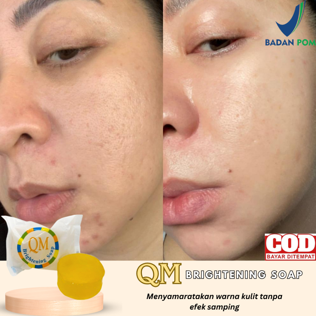 Jual QM Brightening Sabun Cuci Muka Glowing | Shopee Indonesia