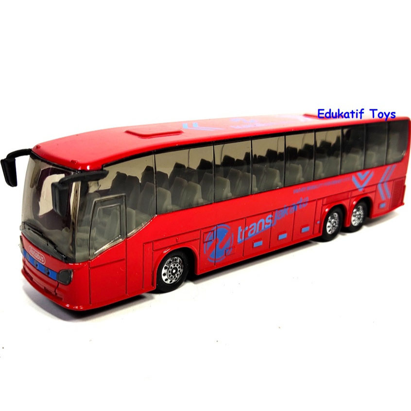 Jual Diecast Mobil Bus Transjakarta Mainan Diecast Busway | Shopee ...