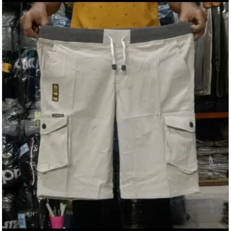 Jual CELANA PENDEK PRIA DEWASA CARGO POLOS / CELANA PENDEK PRIA CARGO JUMBO / CELANA KOLOR COWOK ...