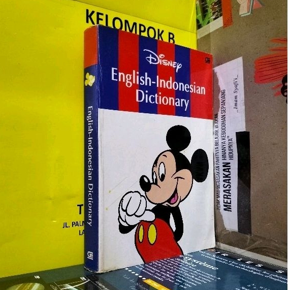 Jual ORIGINAL DISNEY ENGLISH-INDONESIAN DICTIONARY | Shopee Indonesia