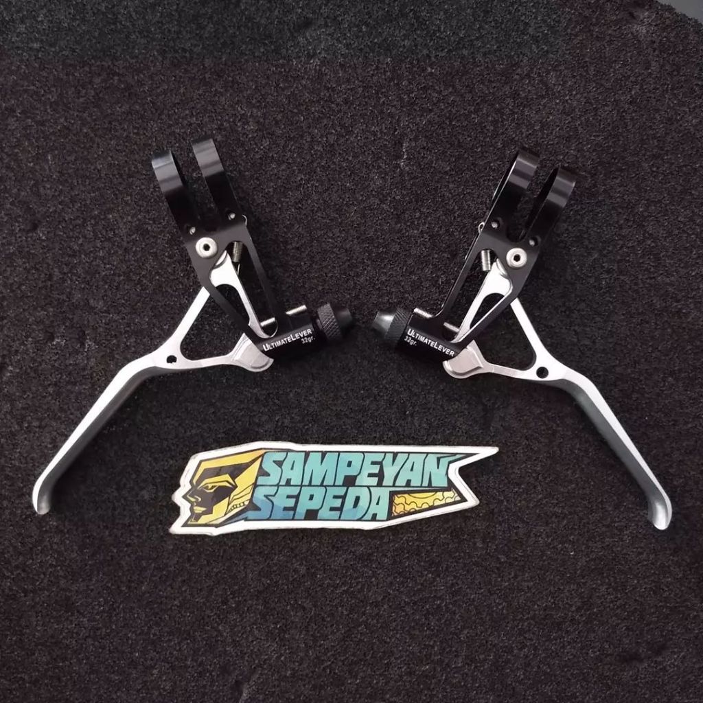 Jual Handle Rem Set Sepeda Lipat Seli Merk Litepro Silver | Shopee ...
