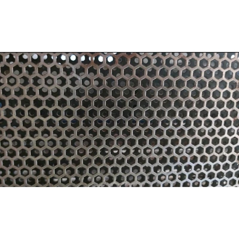 Jual Plat Lubang Besi Hexagonal 6mm Ukuran 50cm x 150cm | Shopee Indonesia