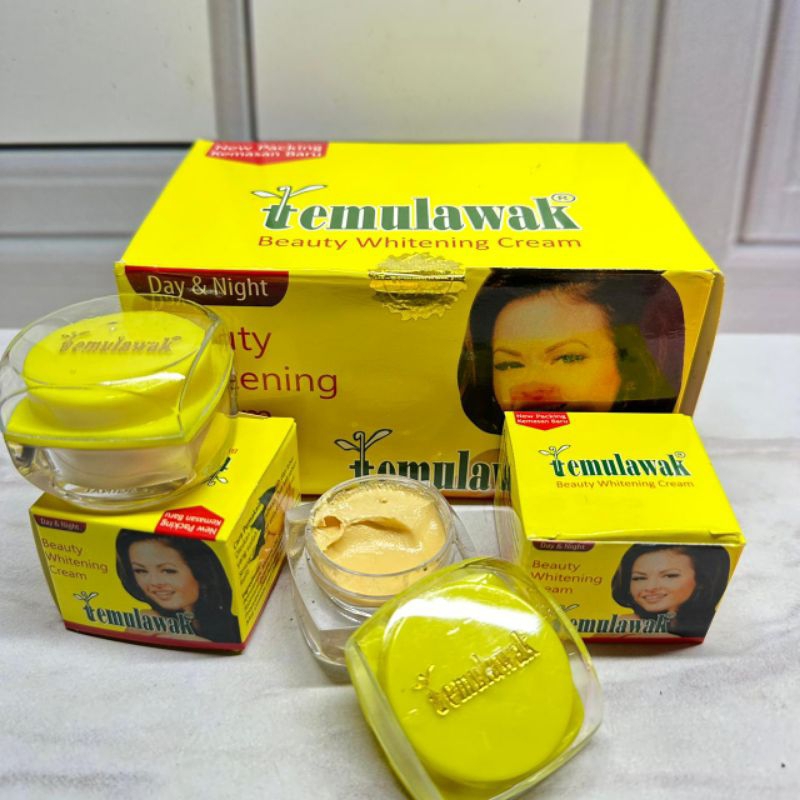 Jual cream temulawak beauty pot kaca lusinan isi 12pcs | Shopee Indonesia