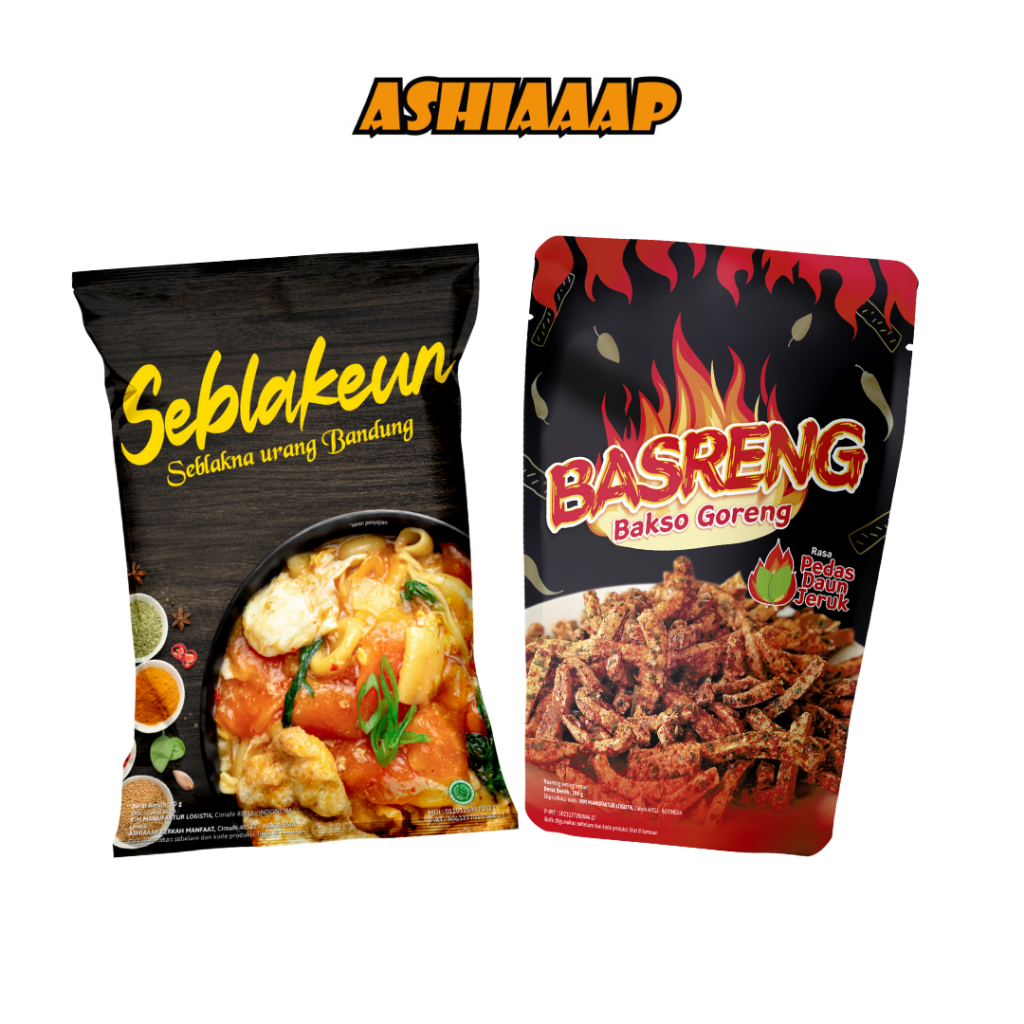 Jual Ashiaaap Paket Bundling Basreng + Seblakeun | Shopee Indonesia