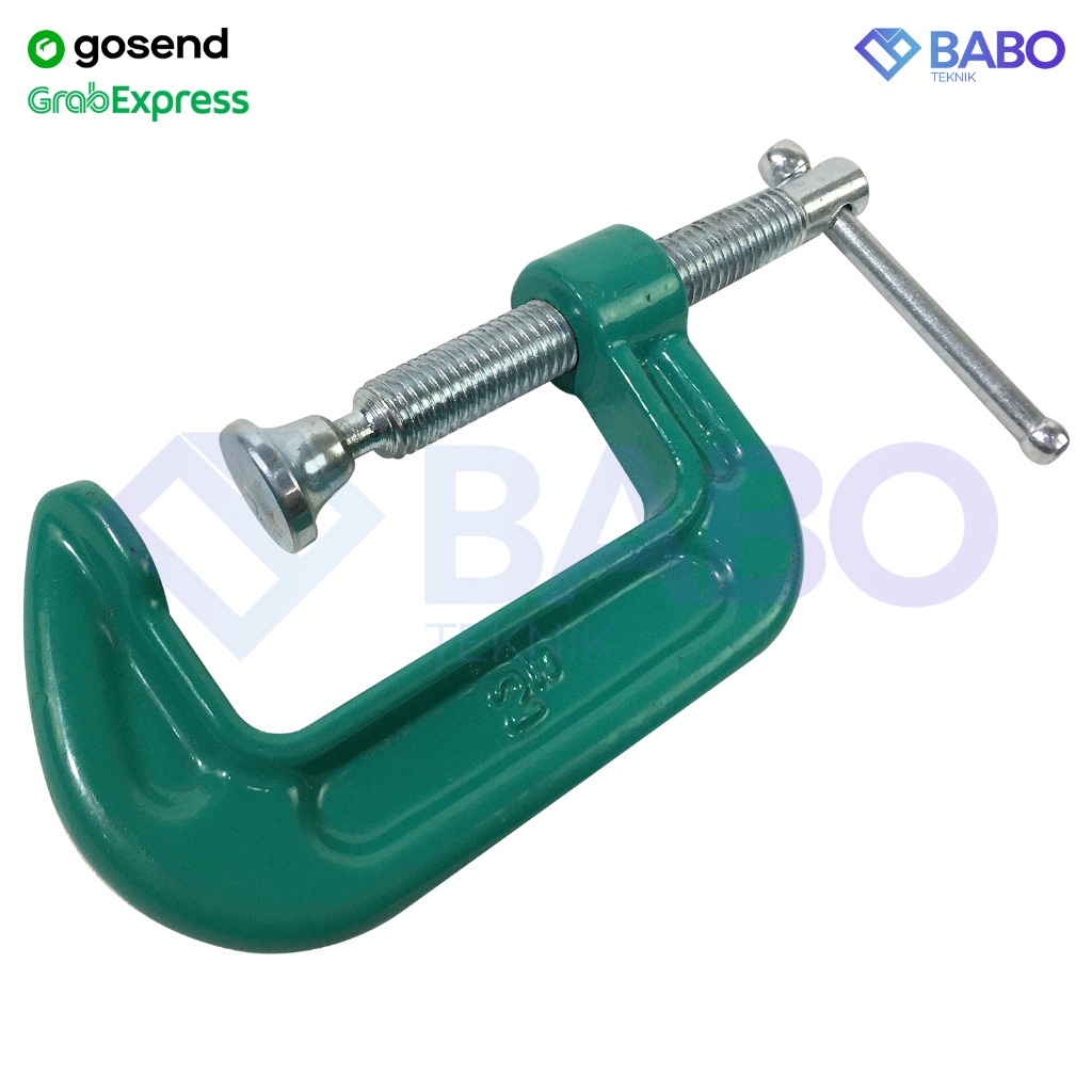 Jual Catok C clamp G klem Kayu Pengelasan Besi 2 inch WIPRO Original ...
