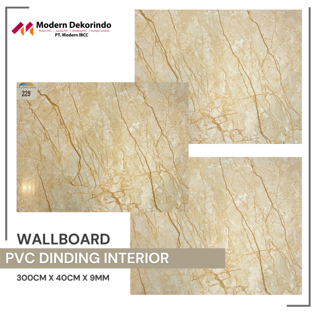 Jual Wallboard PVC Dinding WL.409.225 Dekorasi Dinding Interior | Shopee Indonesia