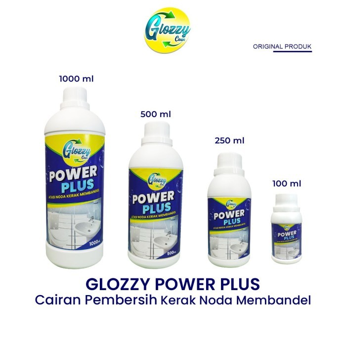 Jual GLOZZY Power Plus Cairan Pembersih Noda Kerak Kamar Mandi / Kerak Lantai keramik Toilet ...