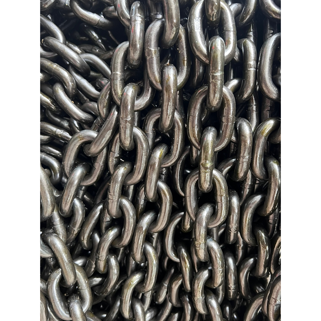 Jual Rantai Baja G80 6mm / Chain Block 6mm / Rantai Baja HItam 6mm ...
