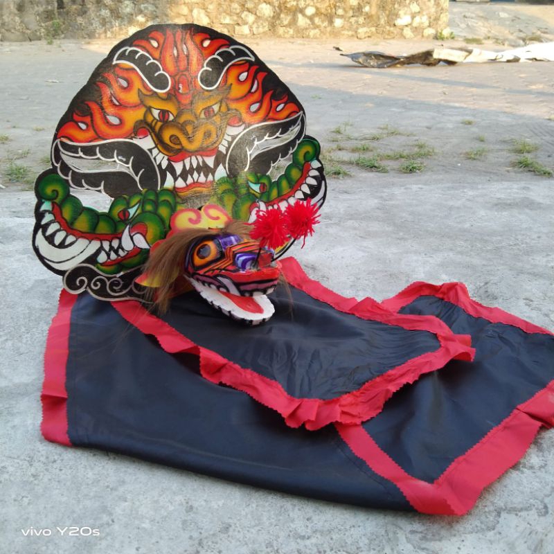 Jual Mainan tradisional barongan caplokan devil kayu anak 5-10 tahun ...