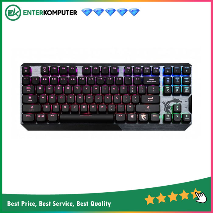 Jual MSI Gaming Keyboard - Vigor GK50 Low Profile TKL | Shopee Indonesia