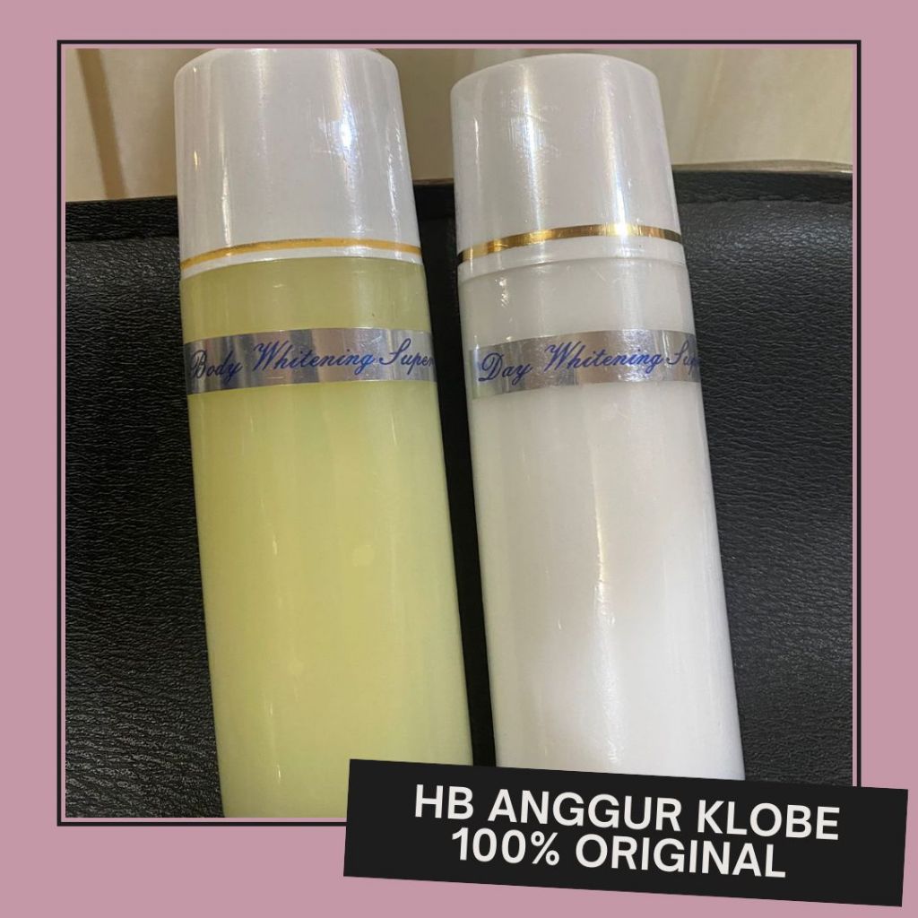 Jual HB ANGGUR KLOBE EXTRA WHITENING LEBIH CEPAT AMPUH ORIGINAL 100% ...