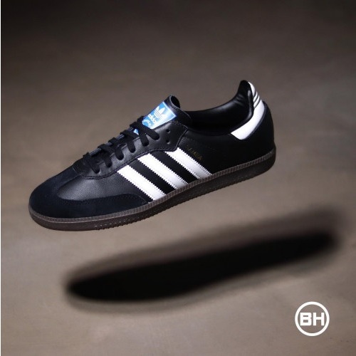 Jual Sepatu Adidas Samba Vegan Black White Gump Putih Hitam Premium ...