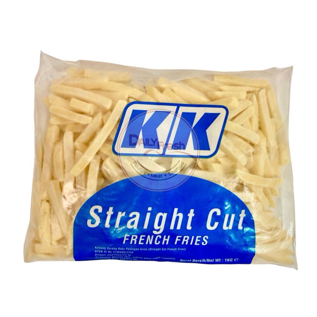 Jual FRENCH FRIES | KENTANG BEKU KK STRAIGHT CUT 1KG | Shopee Indonesia