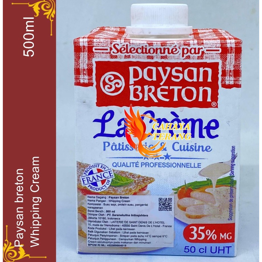 Jual Paysan Breton Whipping Cream 500ml Paysan Breton La Creme 500 ml ...