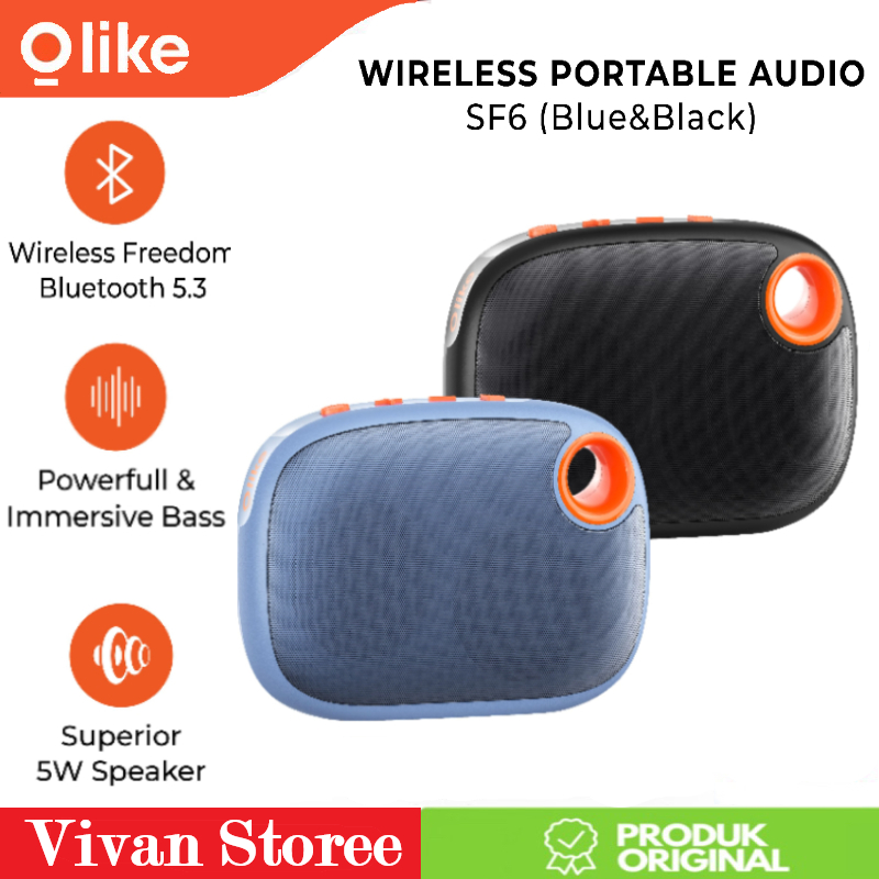 Jual OLIKE SF6 Speaker Bluetooth 5.3 Speaker Portable Mini Support USB ...