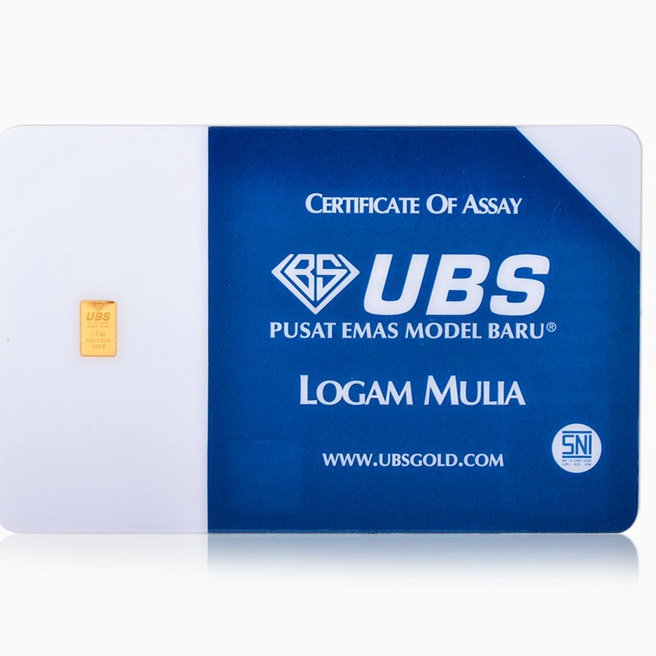 Jual PAYLATER LM EMAS UBS 0.1 gram, LOGAM MULIA TERBARU | Shopee Indonesia