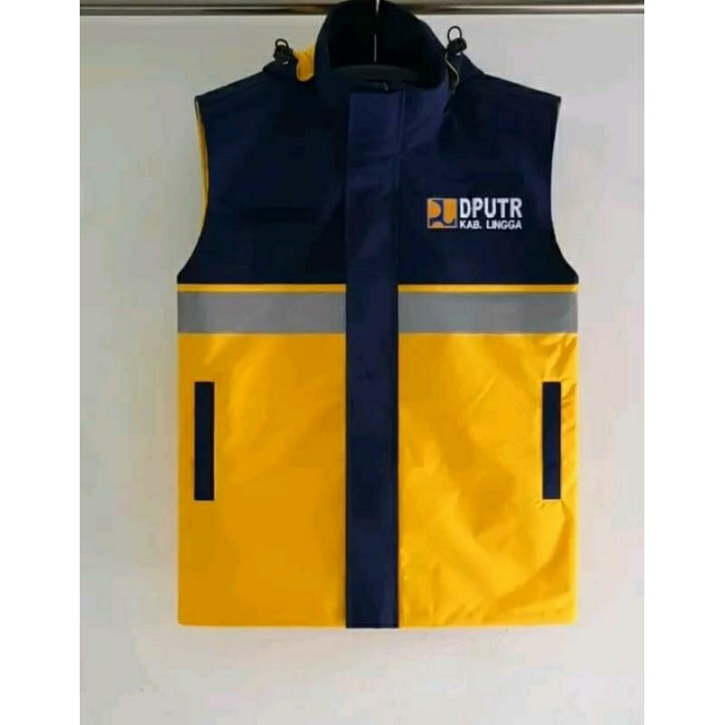 Jual ROMPI / VEST SAFETY FIRST (KUNING) | Shopee Indonesia
