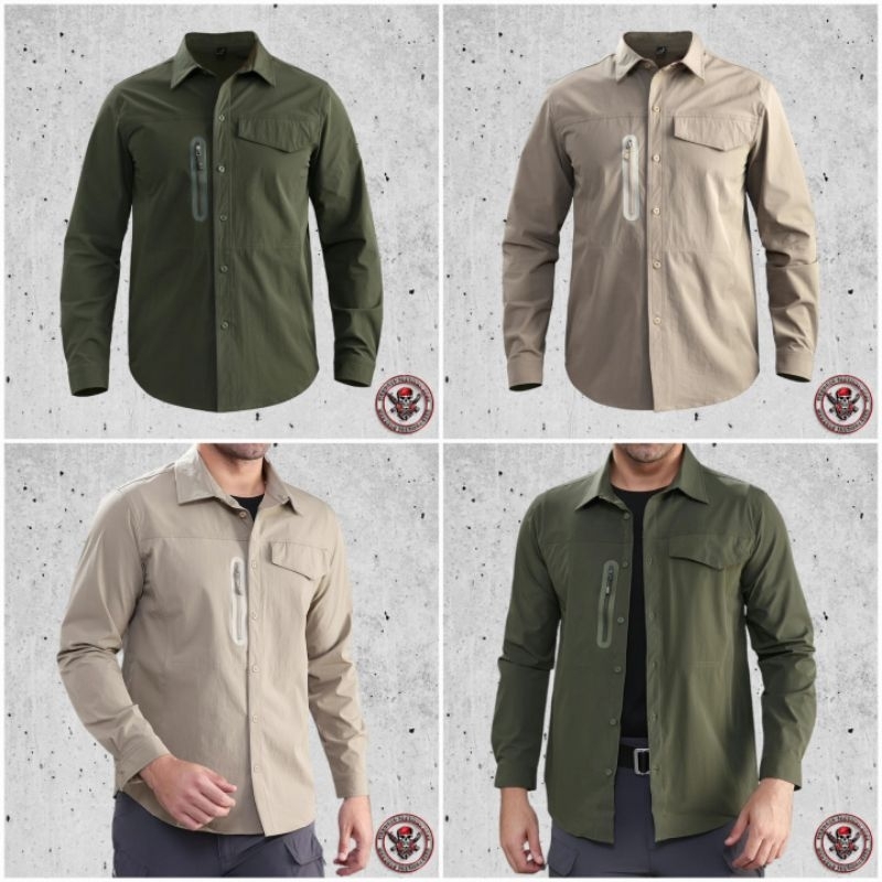 Jual Kemeja Tactical Military Af4 kemeja Tactical Lengan panjang Af4 ...