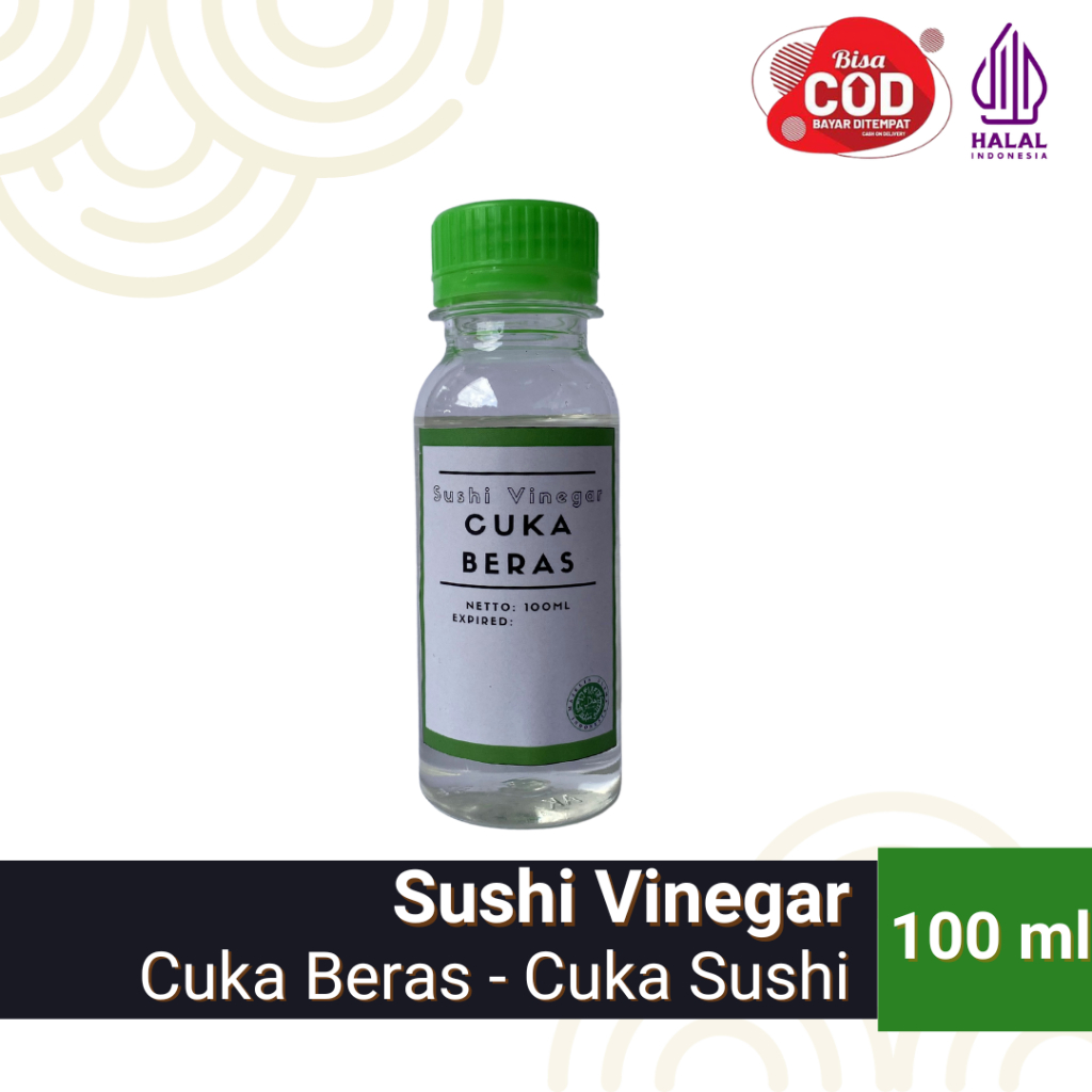 Jual Cuka Beras 100ml - Cuka Sushi - Sushi Vinegar Halal | Shopee Indonesia
